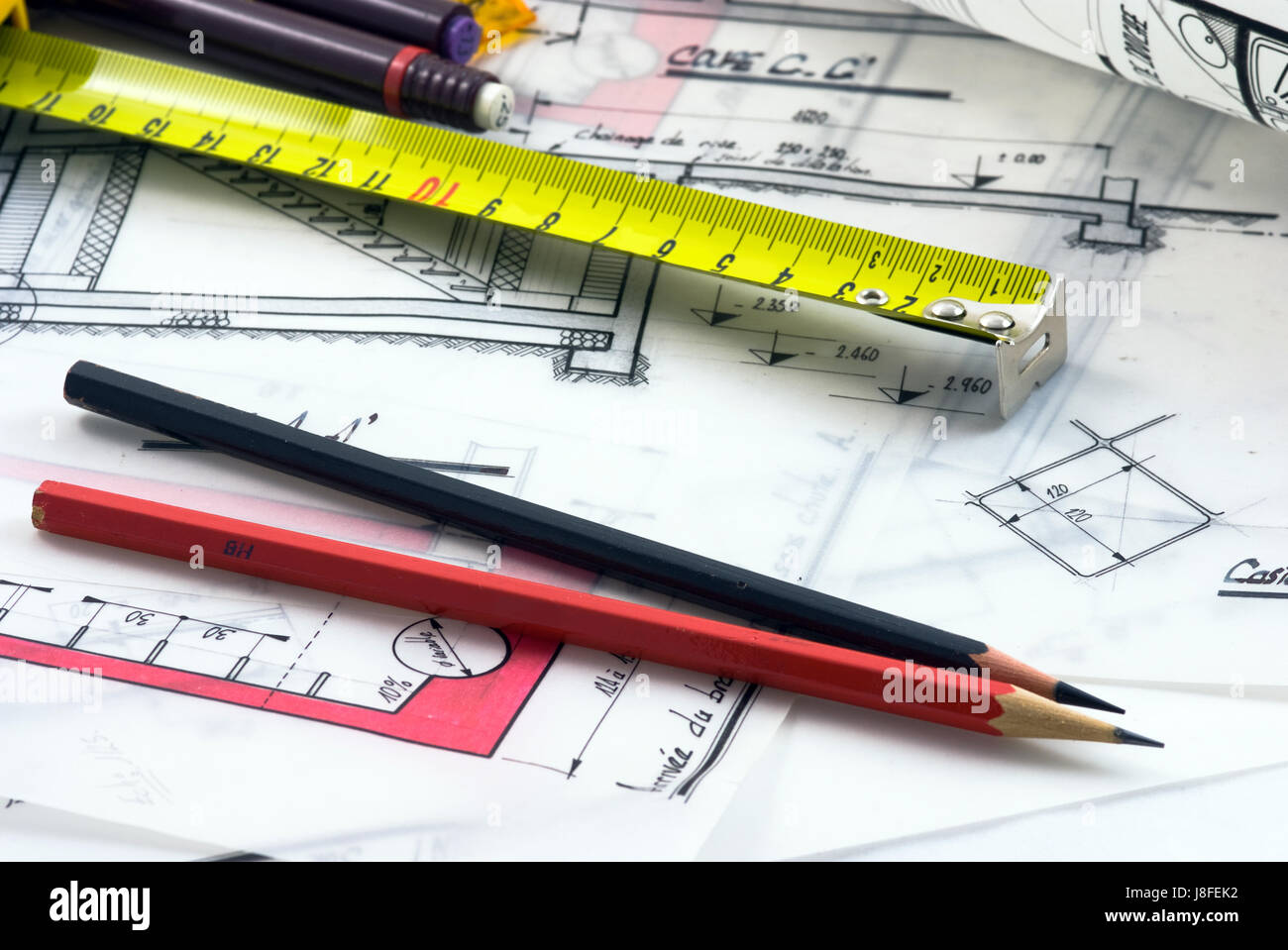 desk, tool, model, design, project, concept, plan, draft, ruler ...