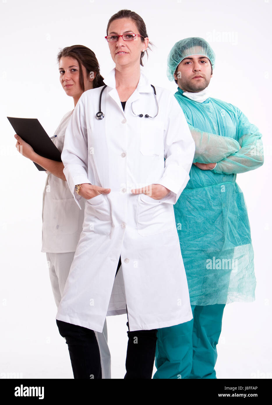 doctor, physician, medic, medical practicioner, woman, health, isolated ...