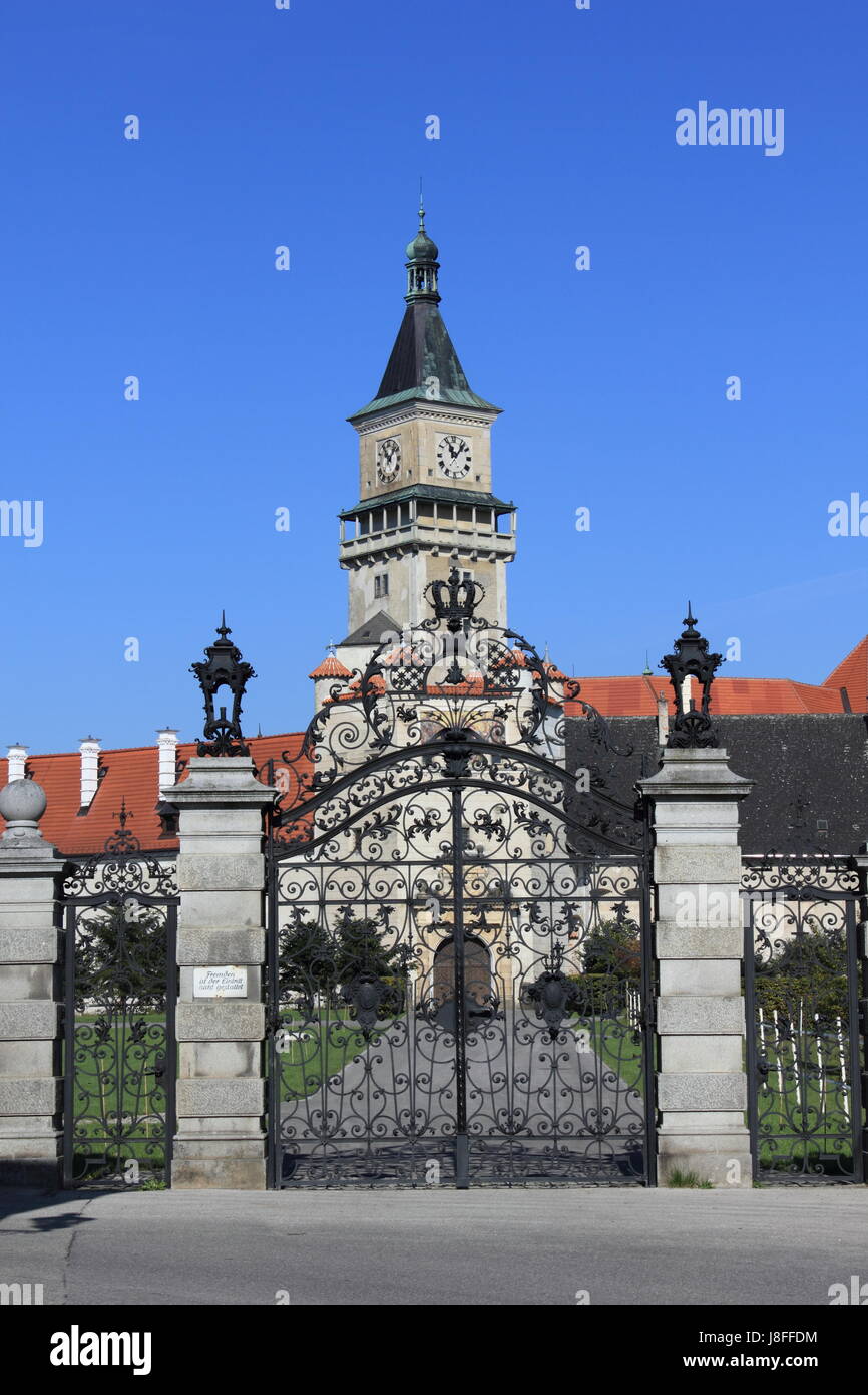 Wallsee castle wallsee sindelburg amstetten lower hi-res stock ...
