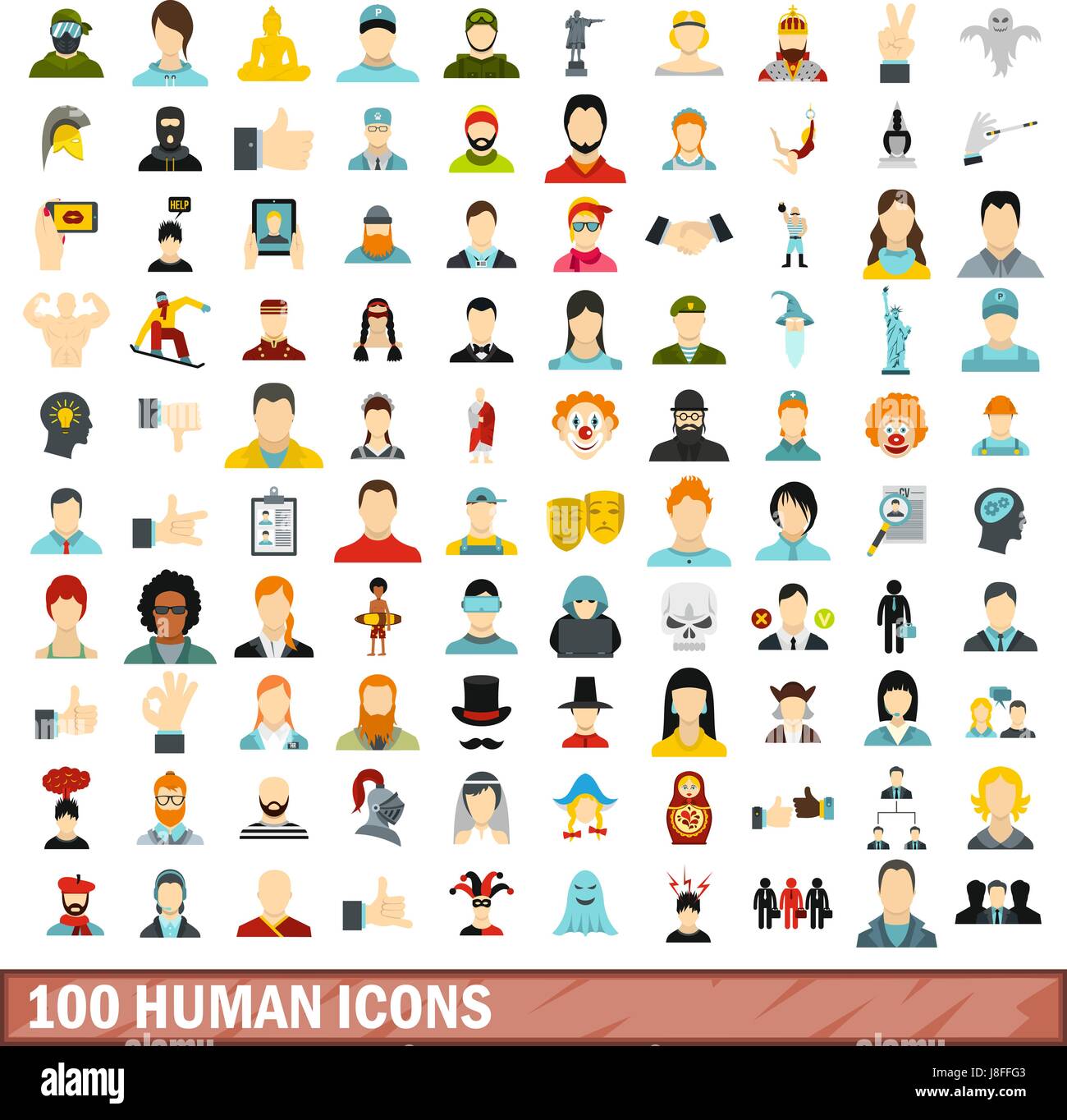 Male female human skull Stock Vector Images - Alamy