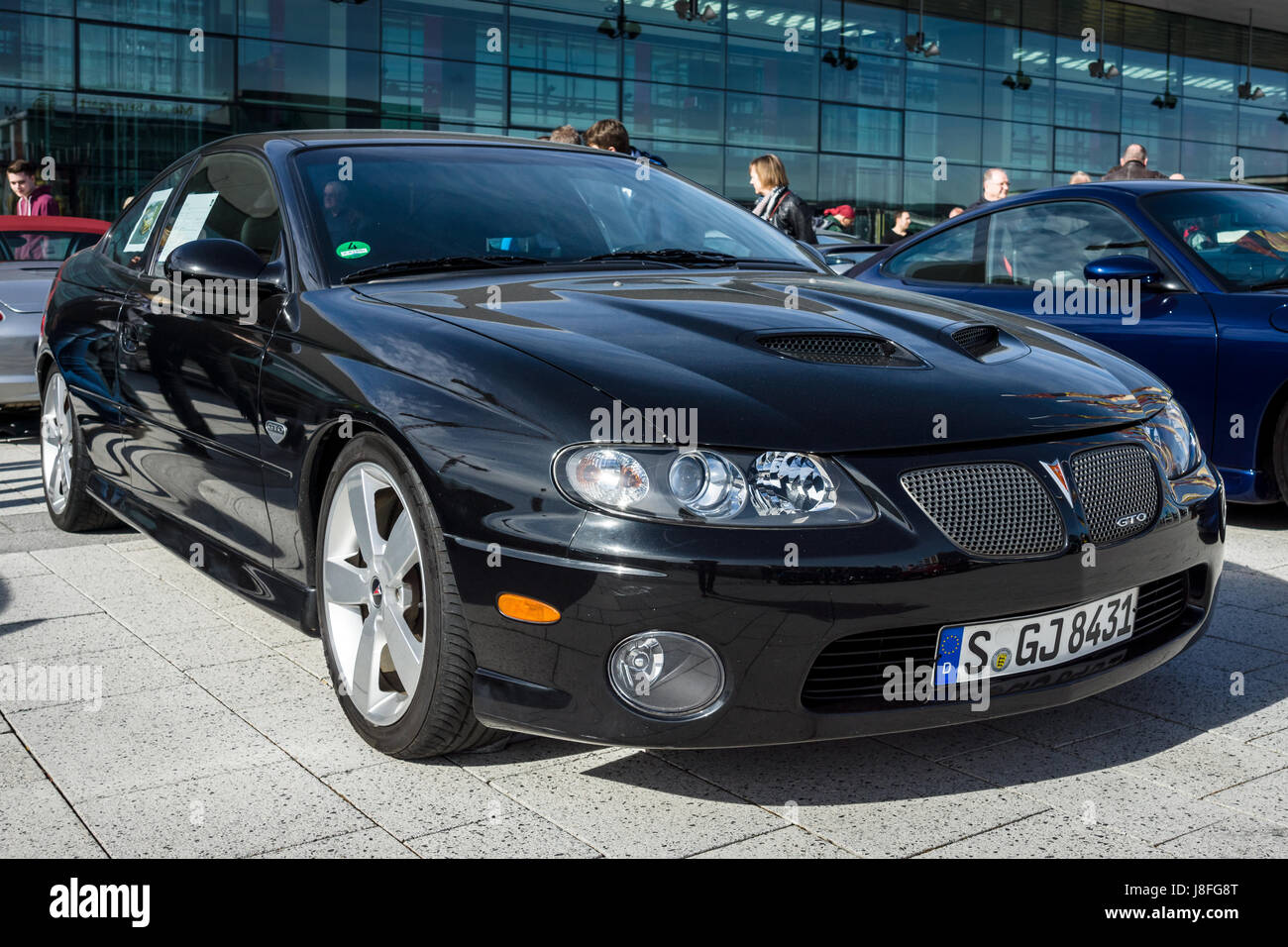 STUTTGART, GERMANY - MARCH 04, 2017: Muscle car Pontiac GTO (Fourth ...