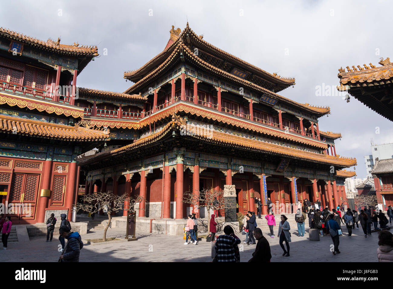 Lama Temple, Buddhist temple and monastery, Dongcheng District, Beijing ...