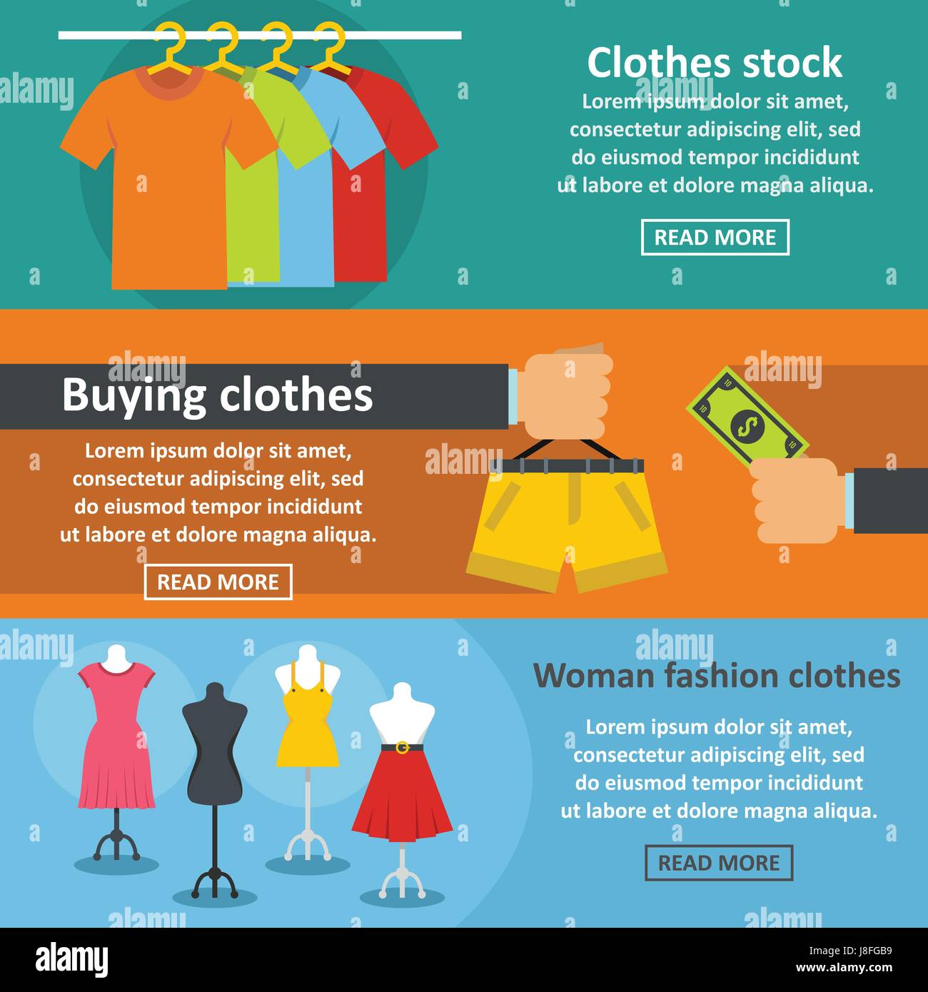 Horizontal hanger clothing shirt Stock Vector Images - Alamy