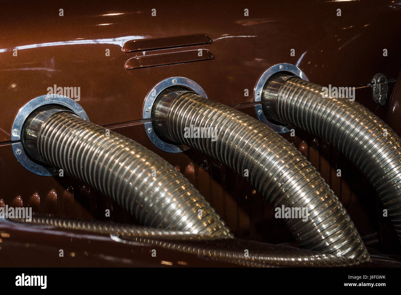Old car exhaust hi-res stock photography and images - Alamy