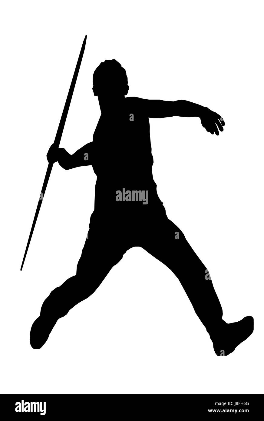 Athletics spear throwing sport throw hi-res stock photography and ...