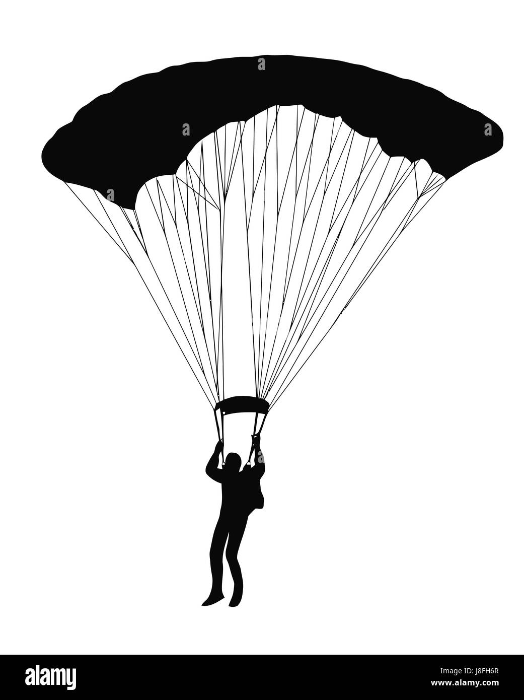 dive, parachute, diving, firmament, sky, skydiving, sport, sports ...