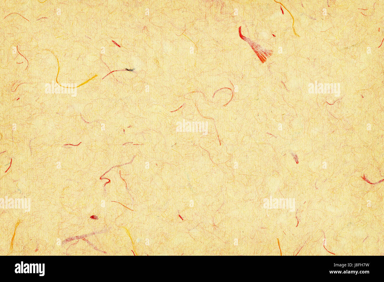 Yellow handmade paper texture Stock Photo - Alamy