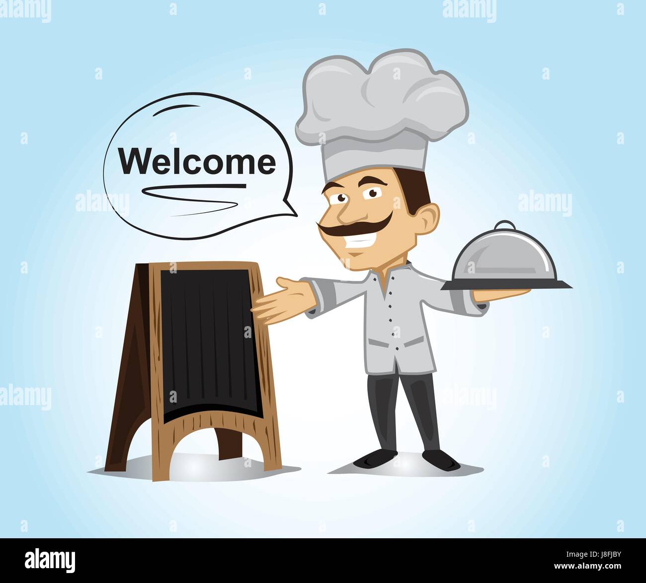 Menu board welcome restaurant hi-res stock photography and images - Alamy