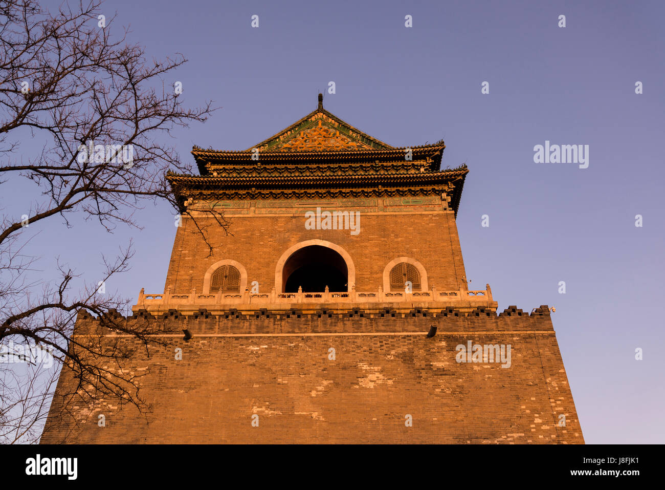 Bell Tower, Beijing, China Stock Photo - Alamy