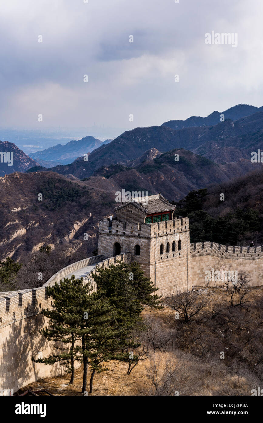 Great Wall of China at Badaling, Beijing, China Stock Photo - Alamy