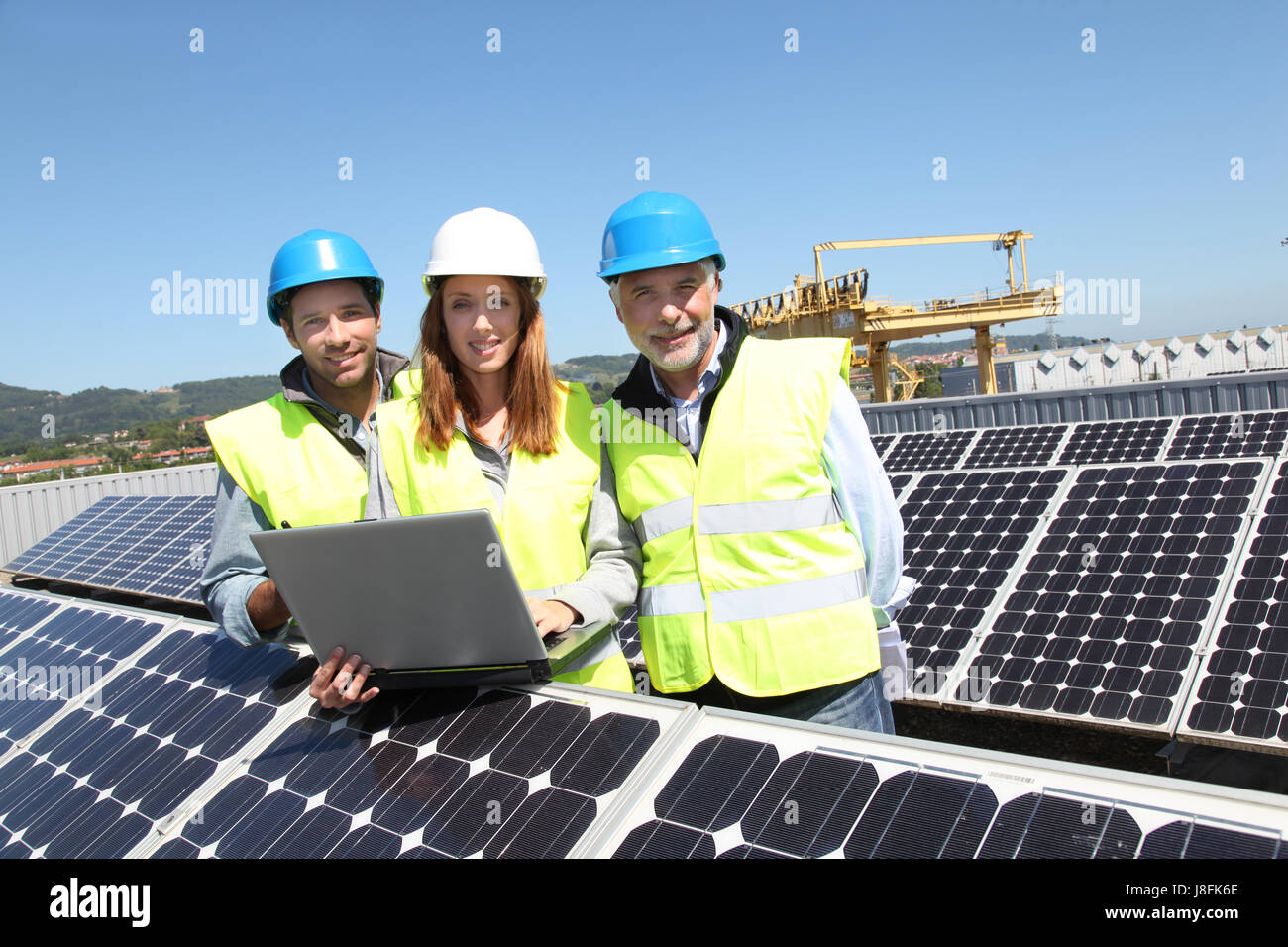 Solar panel design team hi-res stock photography and images - Alamy