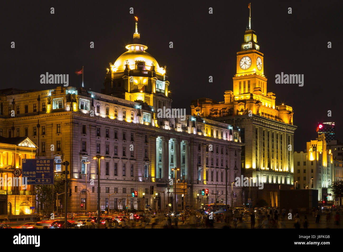 Shanghai International Settlement Skyline High Resolution Stock ...
