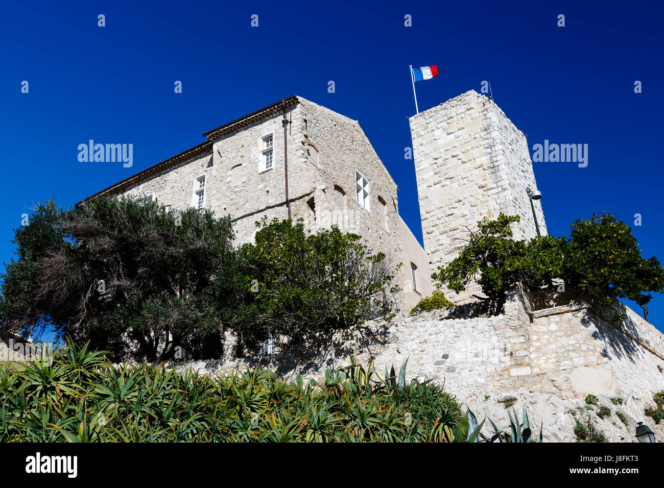 Museum Dedicated to the artist Pablo Picasso in Antibes, France Stock ...
