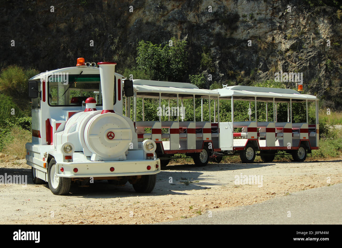 Small road train Stock Photo - Alamy