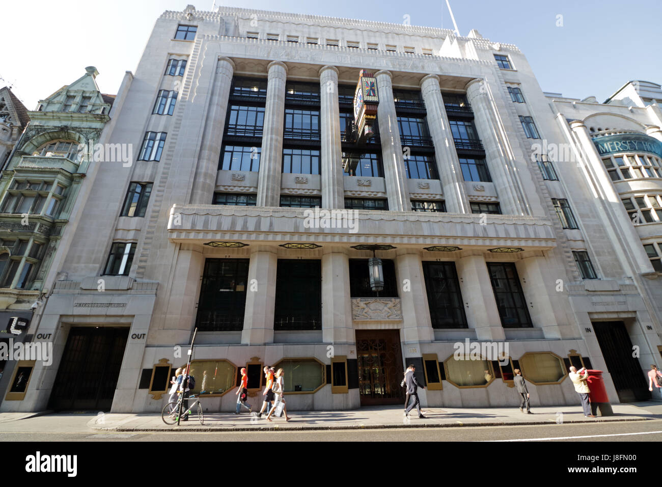 Old Telegraph Building 141 Fleet Street, London EC4A Stock Photo - Alamy