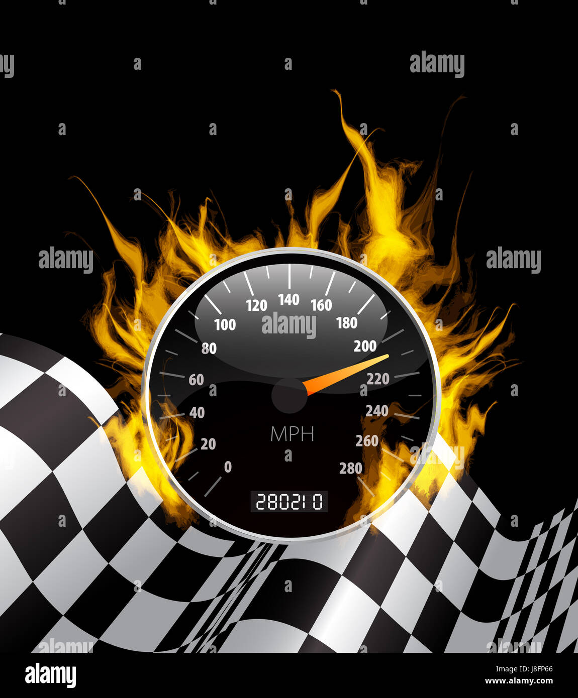 sport, sports, flag, fire, conflagration, flame, flames, speedometer ...