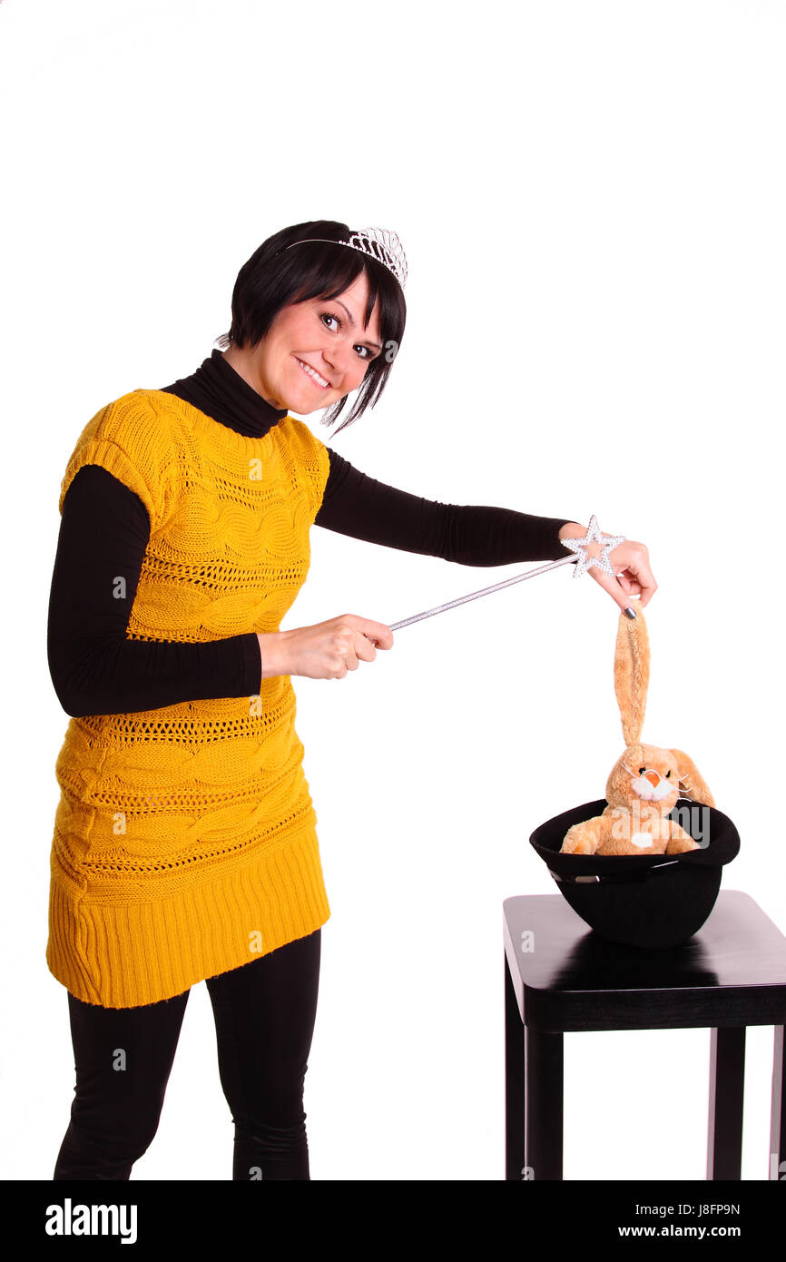 Rabbit out of the hat hi-res stock photography and images - Alamy