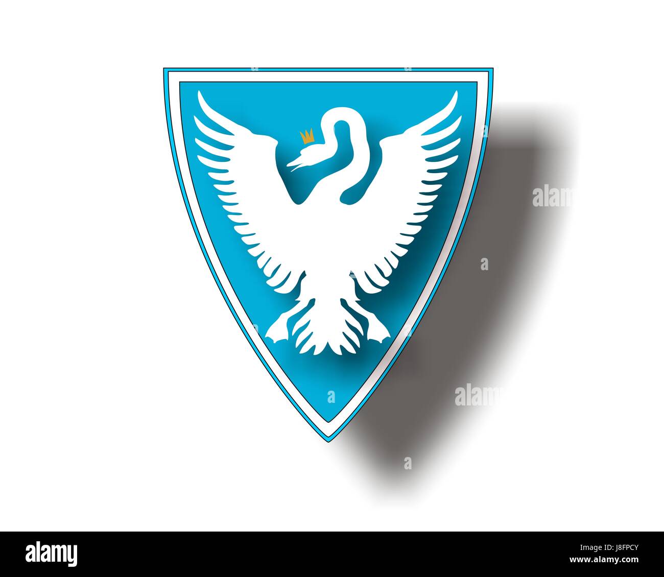 Swan drawing Cut Out Stock Images & Pictures - Alamy