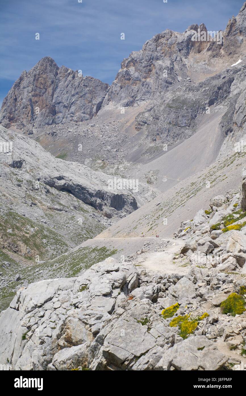 spain, valley, coast, landscape, scenery, countryside, nature, mountain ...