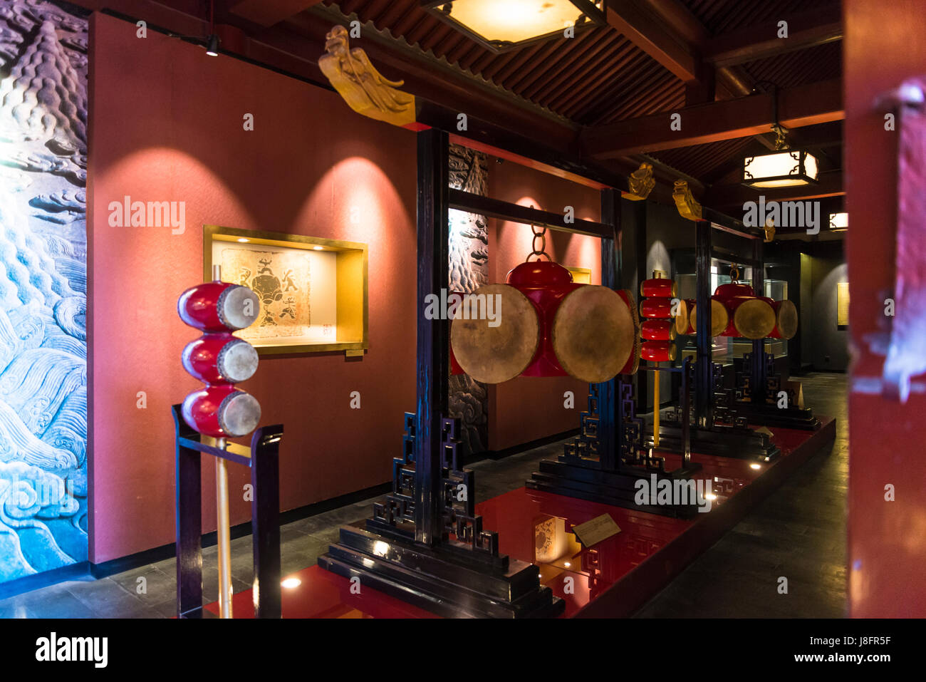 Temple music instruments hi-res stock photography and images - Alamy