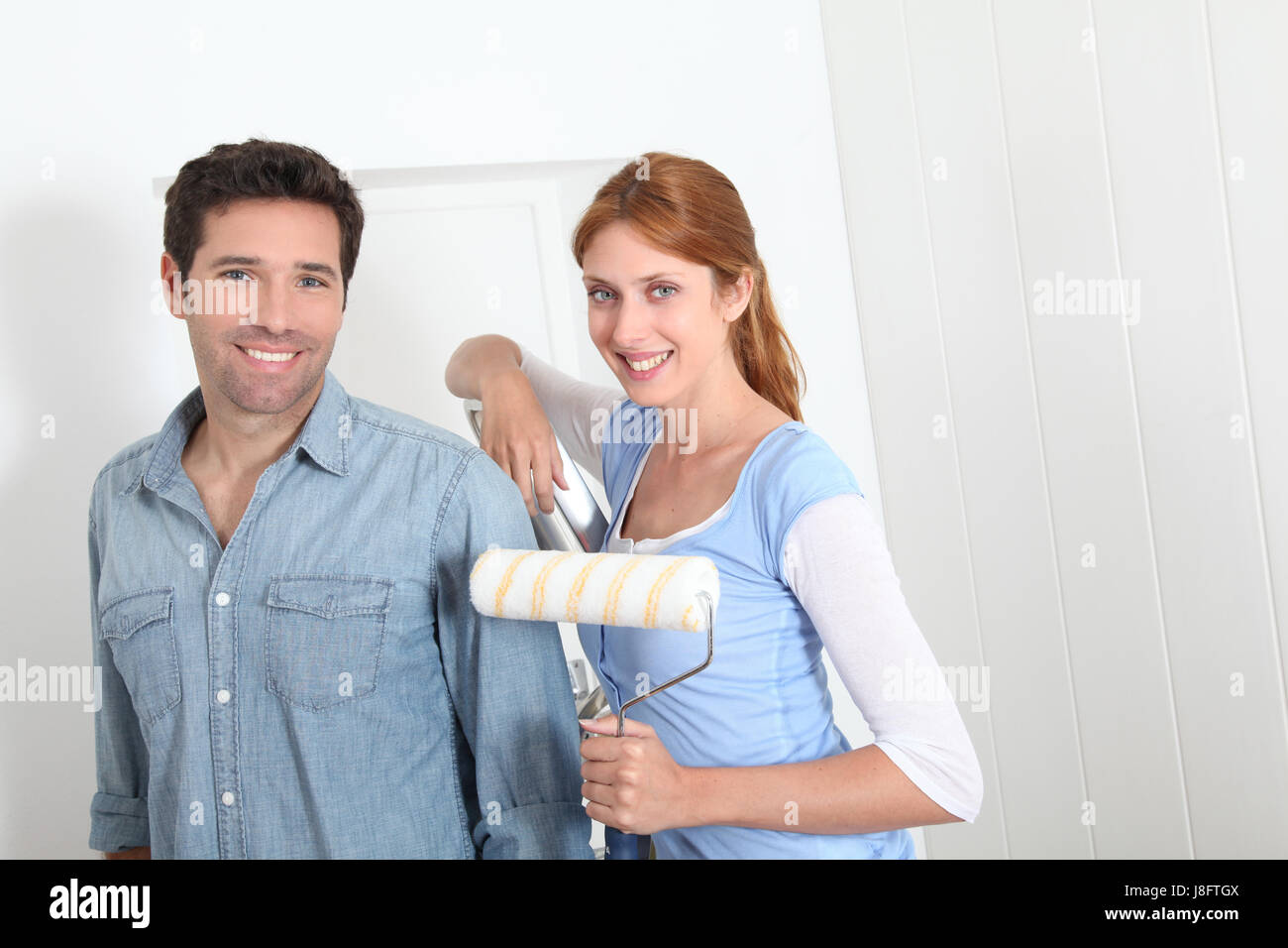 woman, house, building, colour, room, painting, blank, european ...
