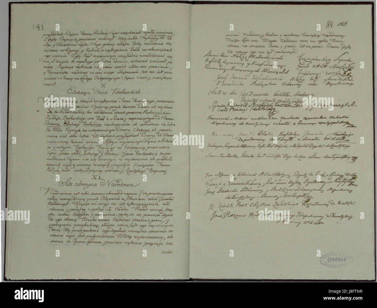 Poland constitution 1791 hi-res stock photography and images - Alamy