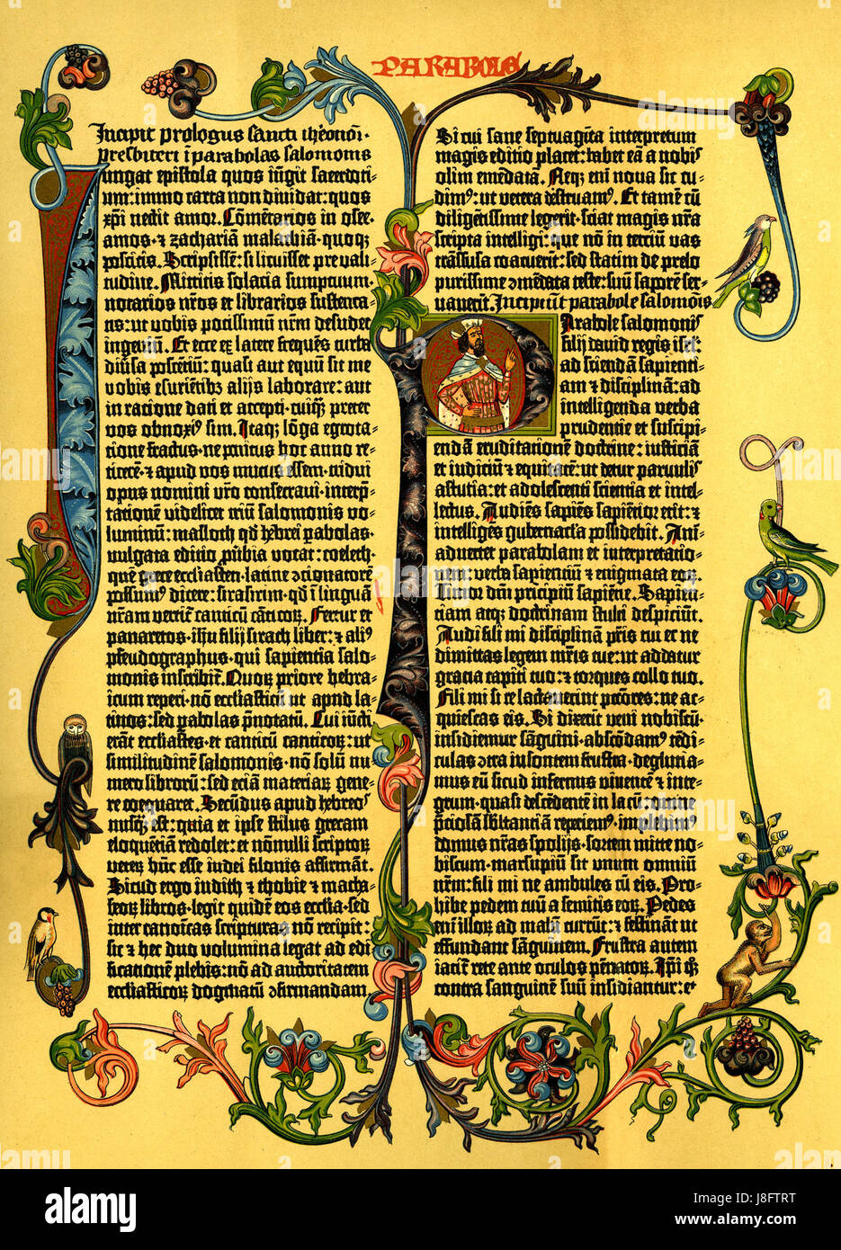 Gutenberg bible cover hi-res stock photography and images - Alamy