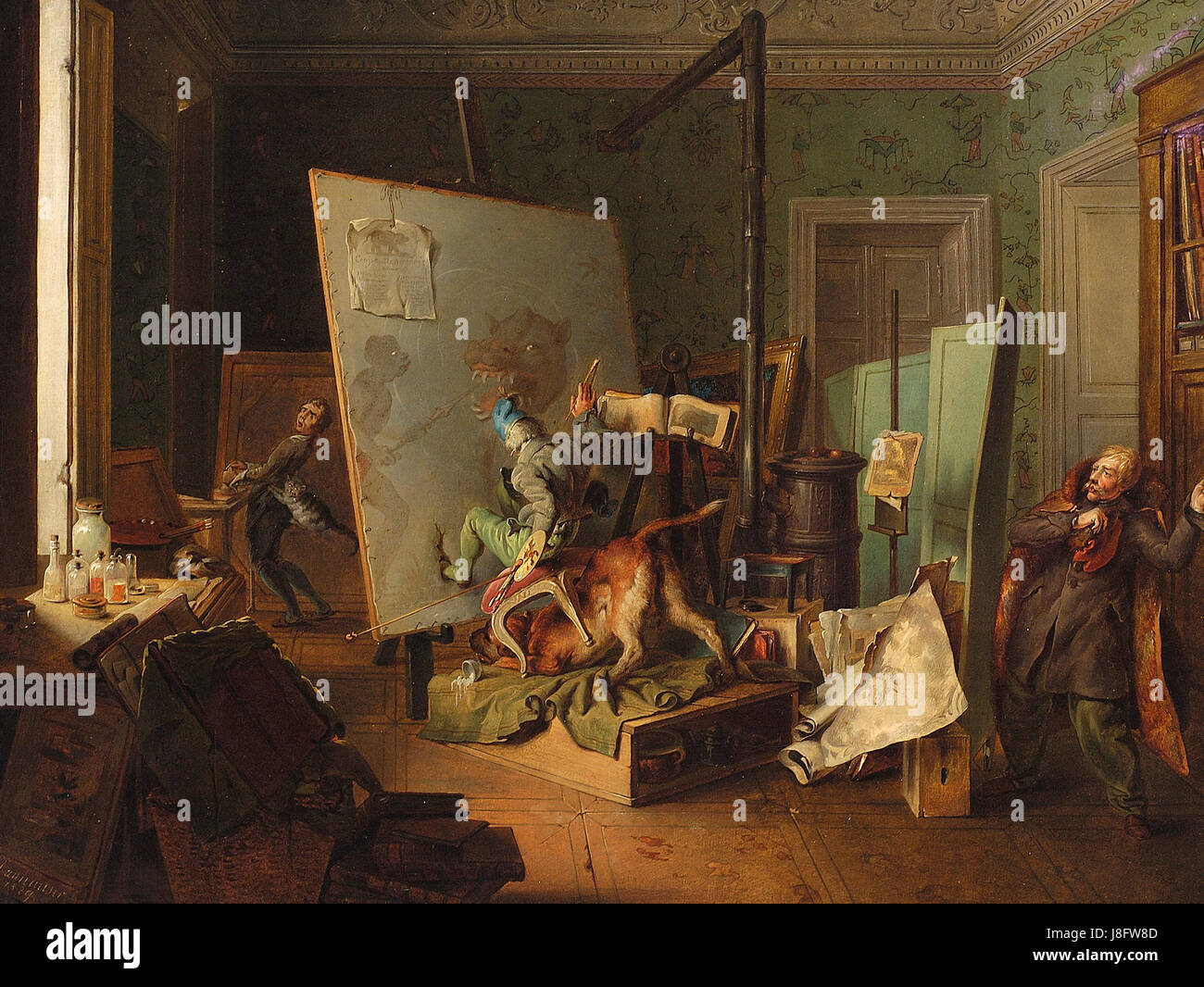 Josef danhauser hi-res stock photography and images - Alamy