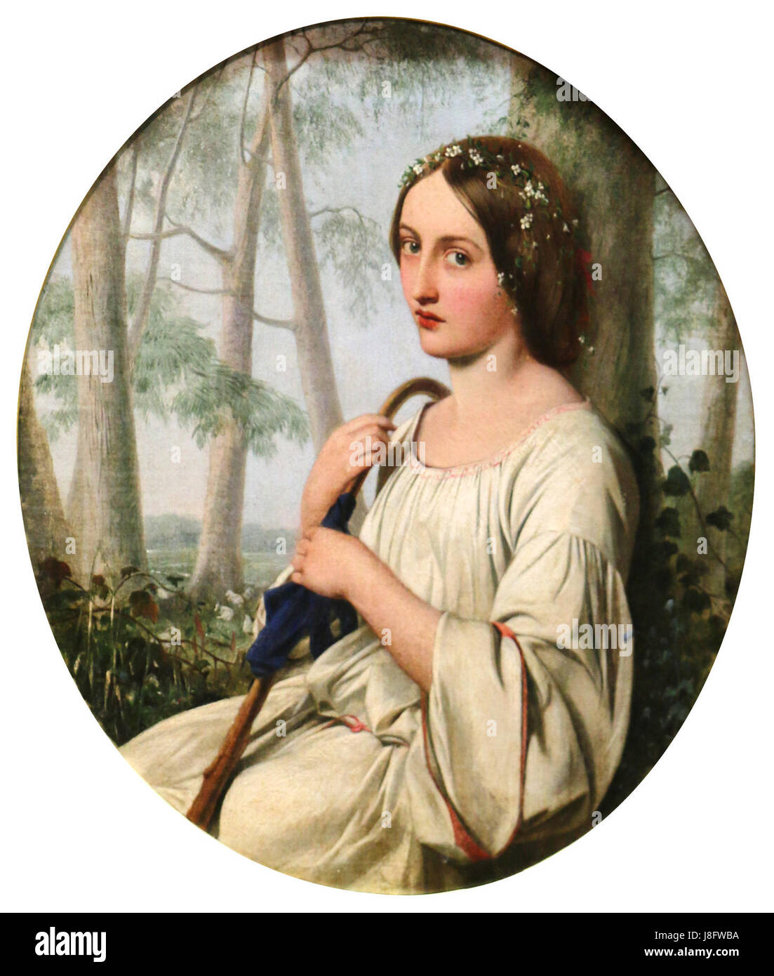 Henry Nelson O'Neil Printemps2 Stock Photo - Alamy