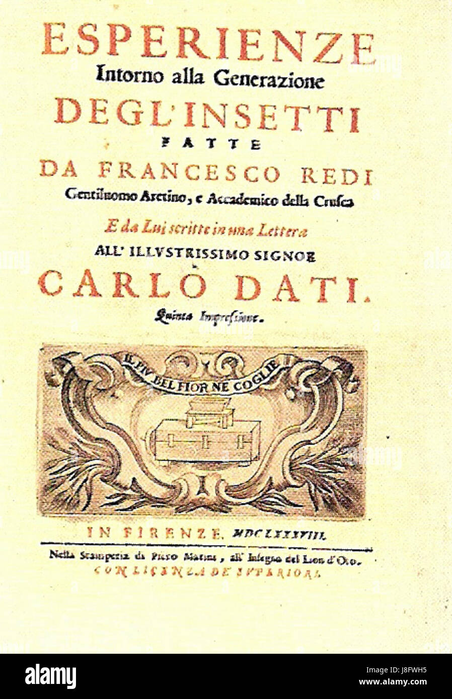 Francesco Redi's experiments on the generation of insects, conducted in ...