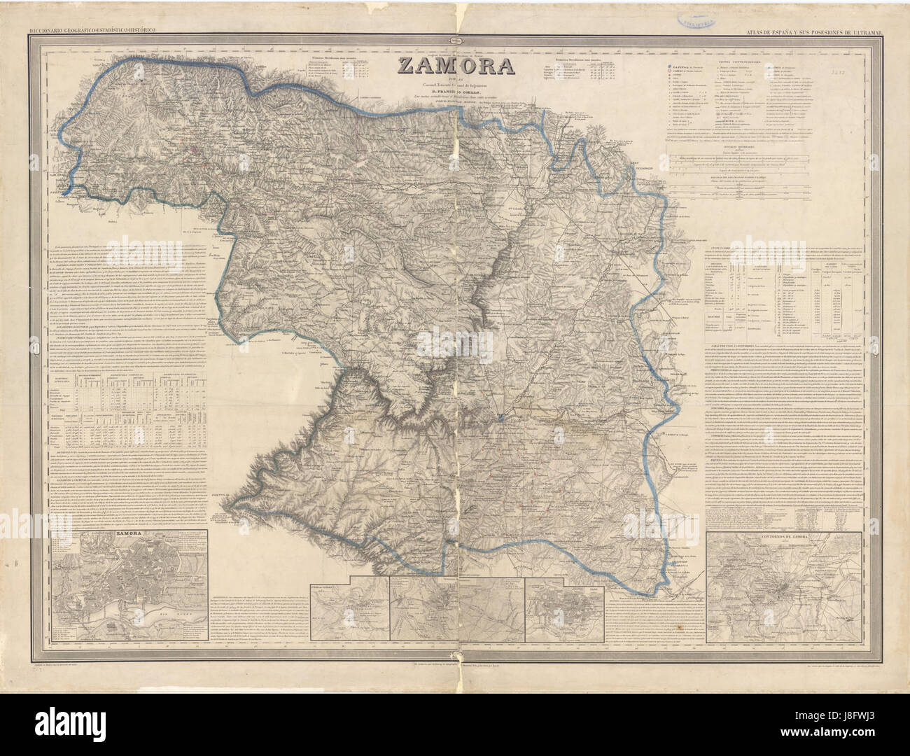 Mapa de zamora hi-res stock photography and images - Alamy