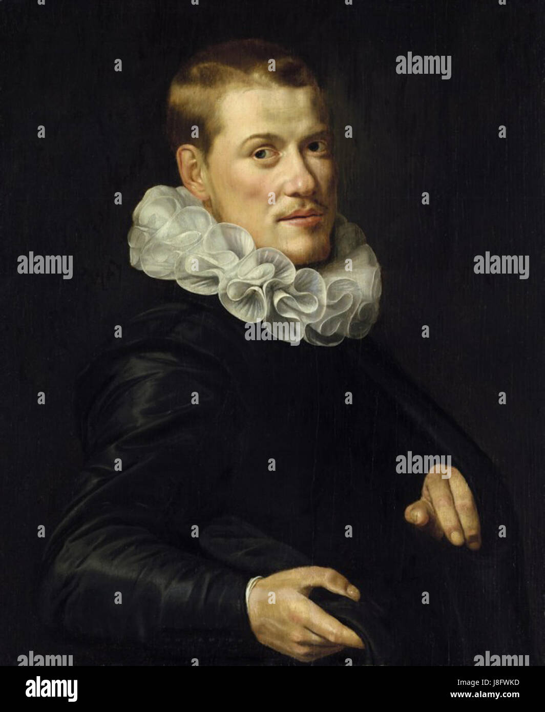 Dutch (Amsterdam) Portrait of a young man (c. 1620 Stock Photo - Alamy
