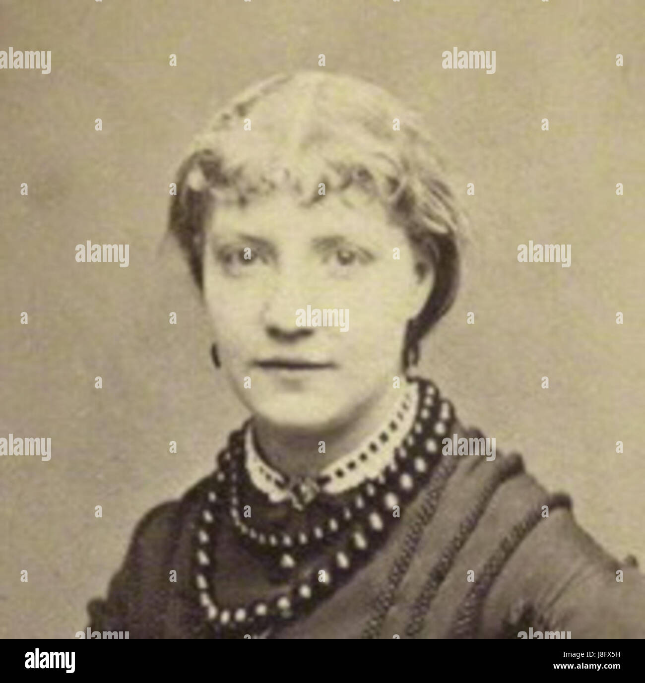 A portrait of actress Eleanora Nelly Moore, taken by Samuel Alexander ...