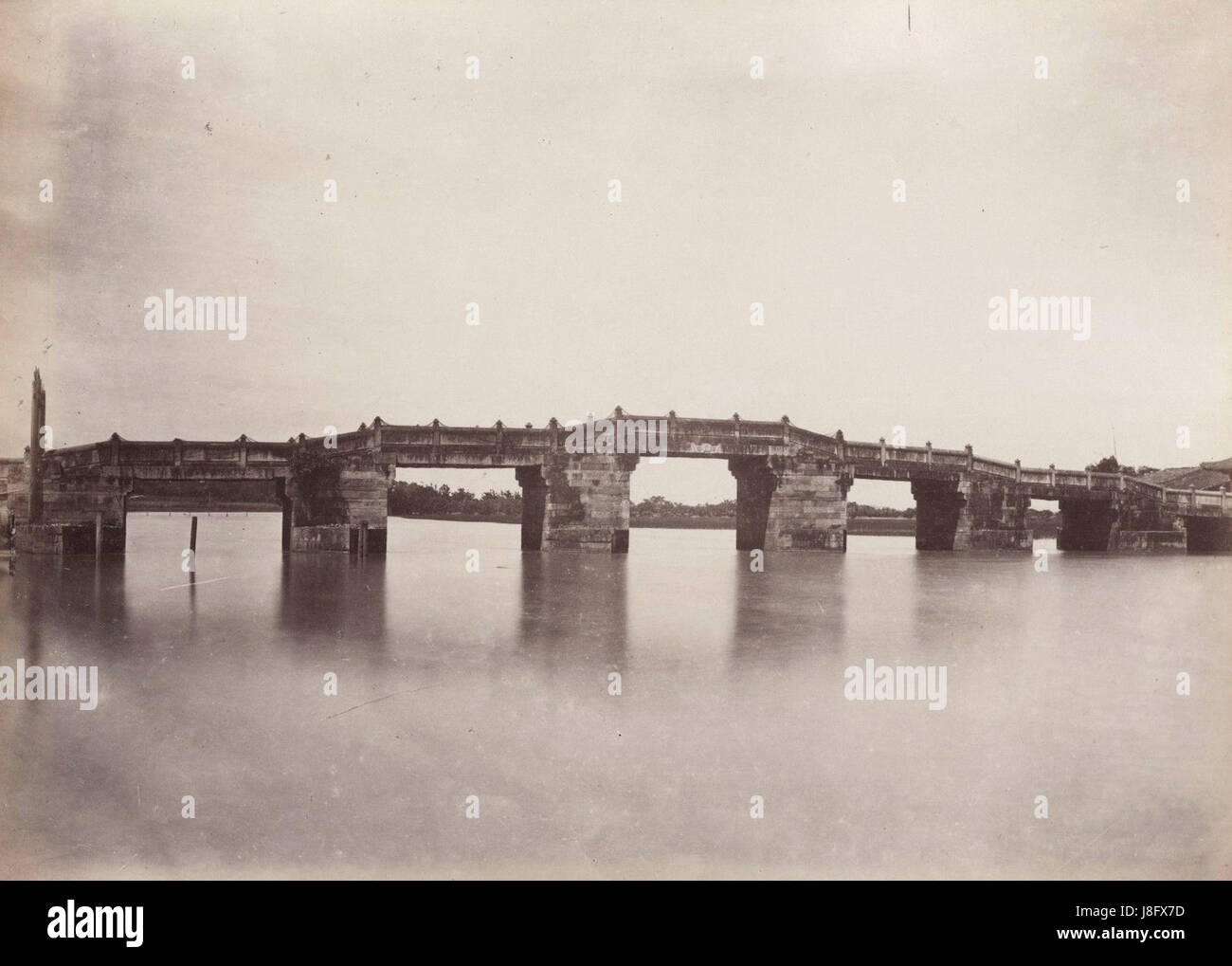 The Sot Chang Bridge in Guangzhou, photographed by Lai Afong around ...