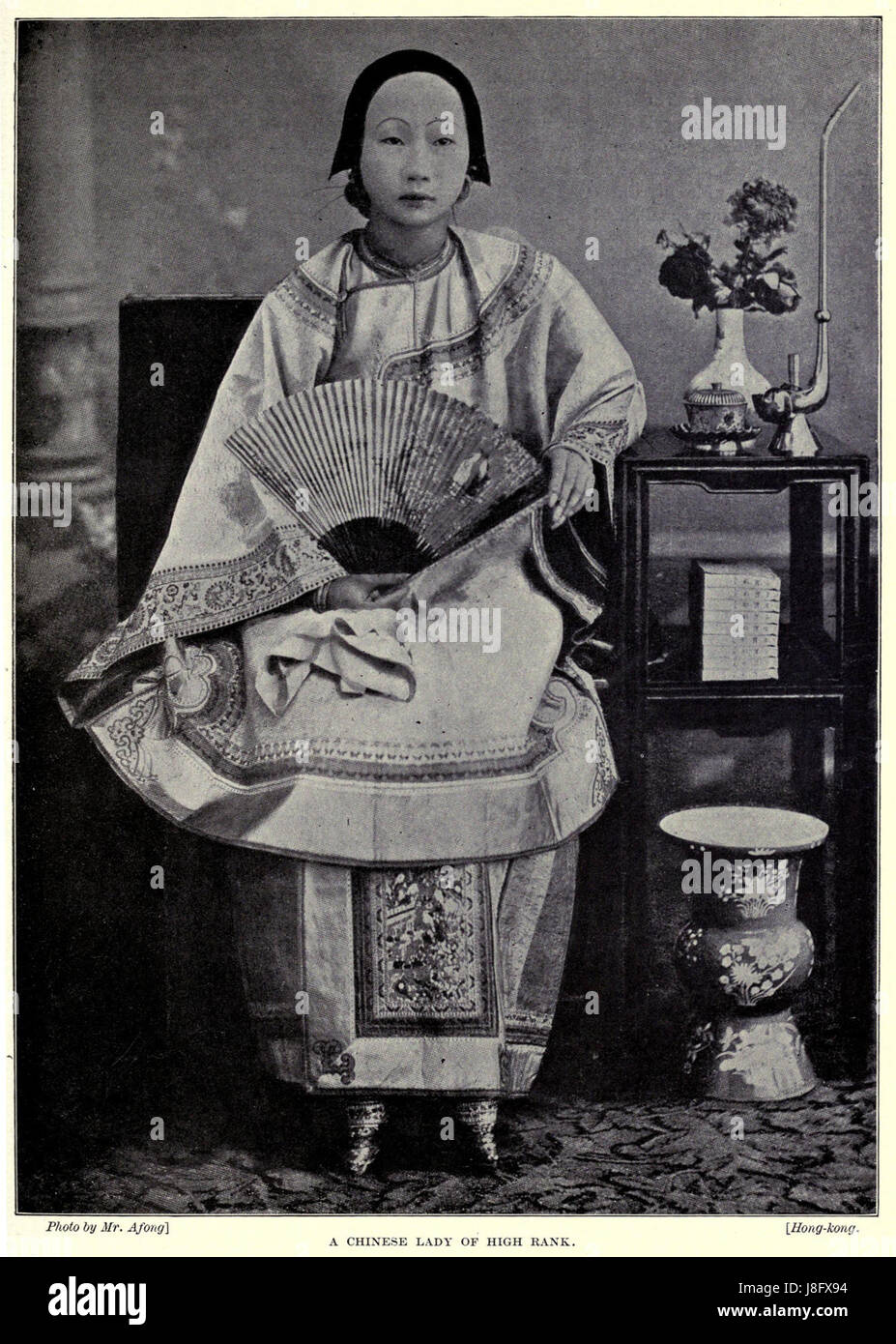 Lai Afong, A Chinese Lady of High Rank Stock Photo - Alamy