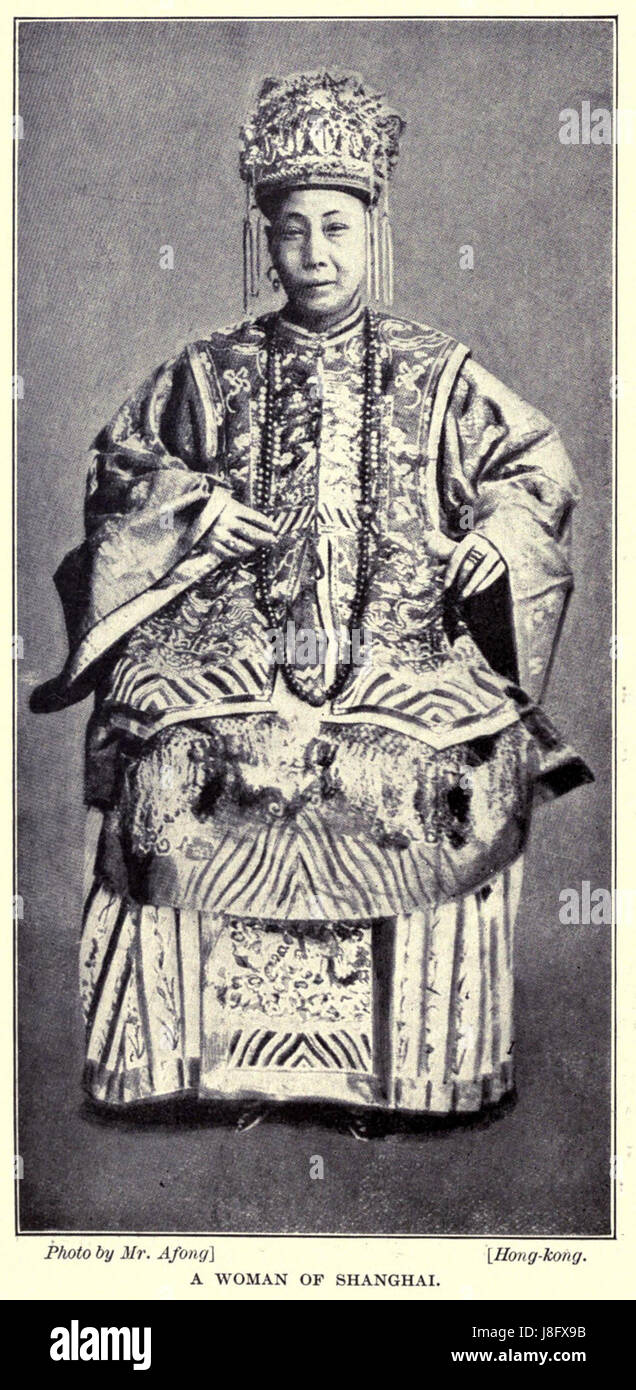 Lai Afong, A Woman of Shanghai Stock Photo - Alamy
