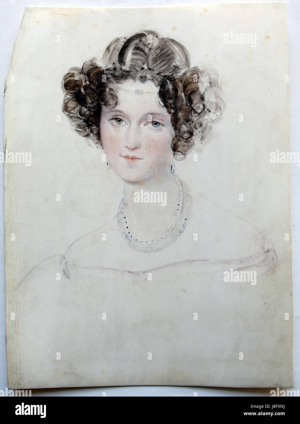 19th century miniature portrait hi-res stock photography and images - Alamy
