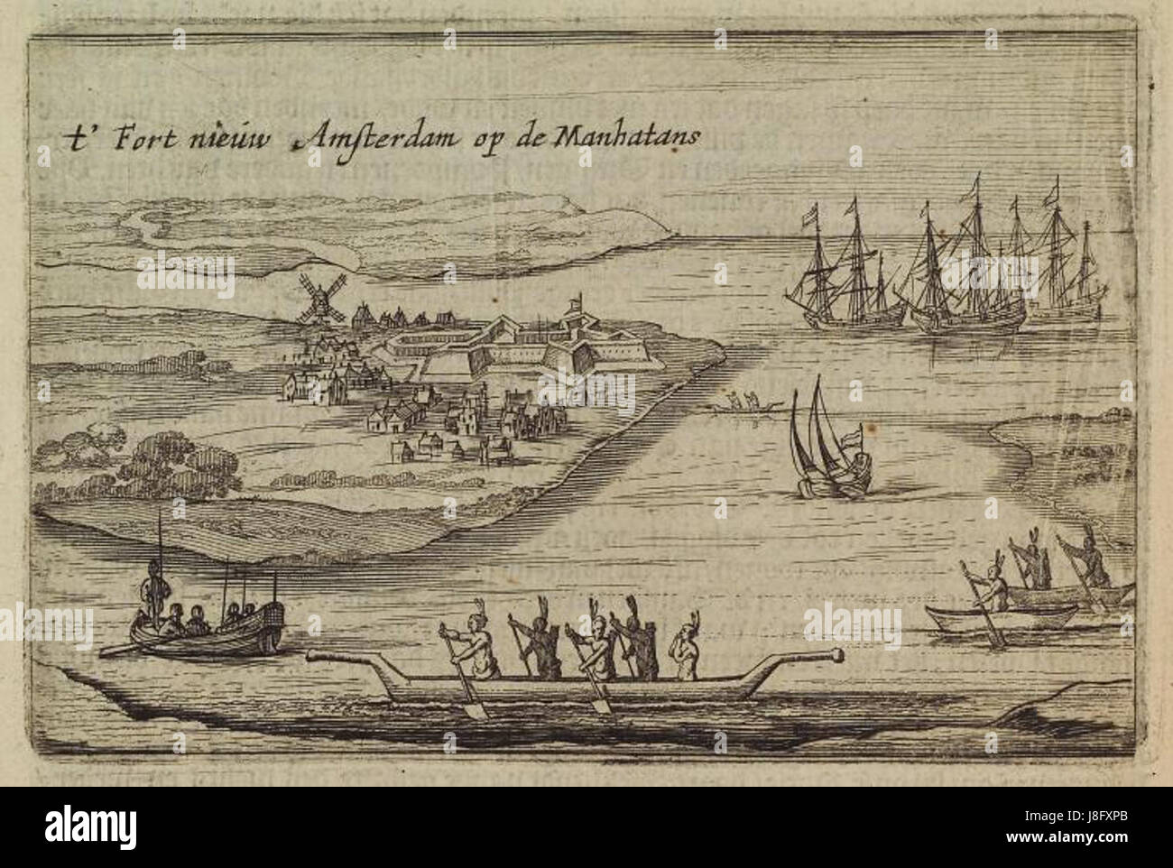 Fort Amsterdam on Manhattan Stock Photo - Alamy