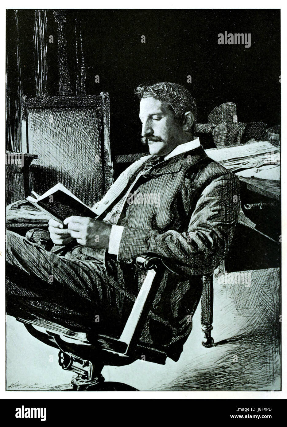 Frank N Doubleday by V Floyd Campbell Stock Photo - Alamy