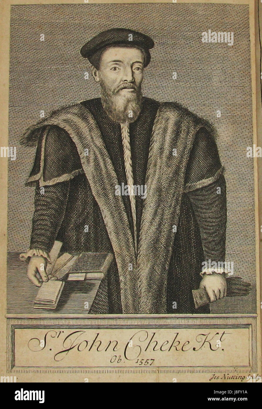 John cheke hi-res stock photography and images - Alamy