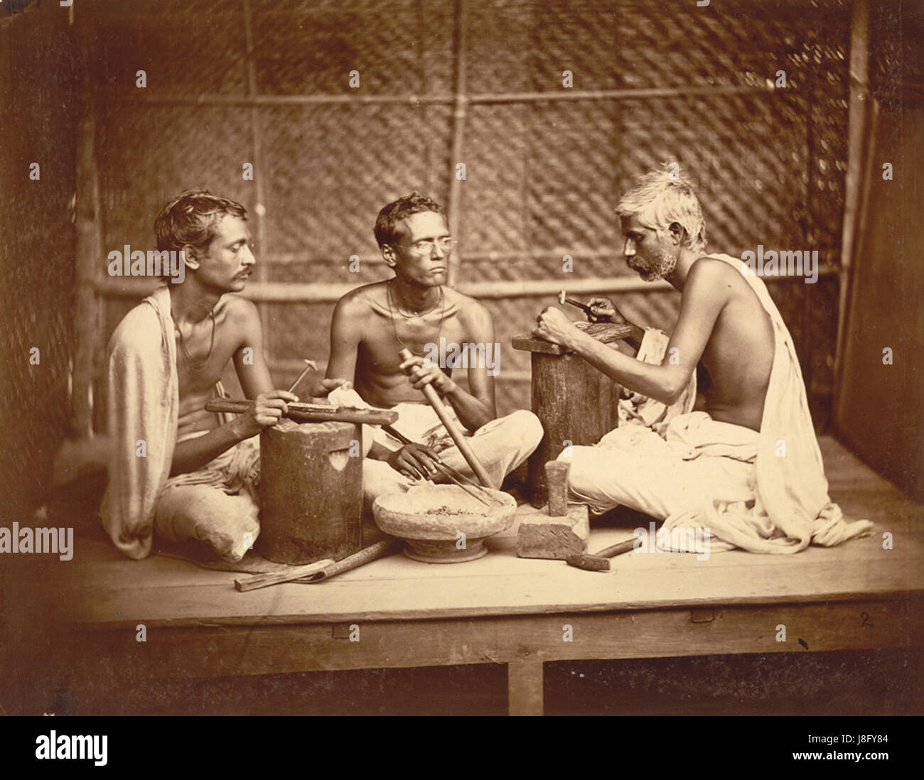 Indian goldsmiths hi-res stock photography and images - Alamy