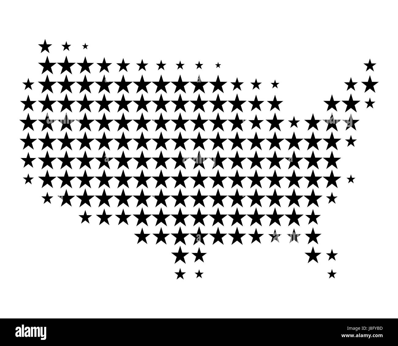 Stars usa Black and White Stock Photos & Images - Alamy