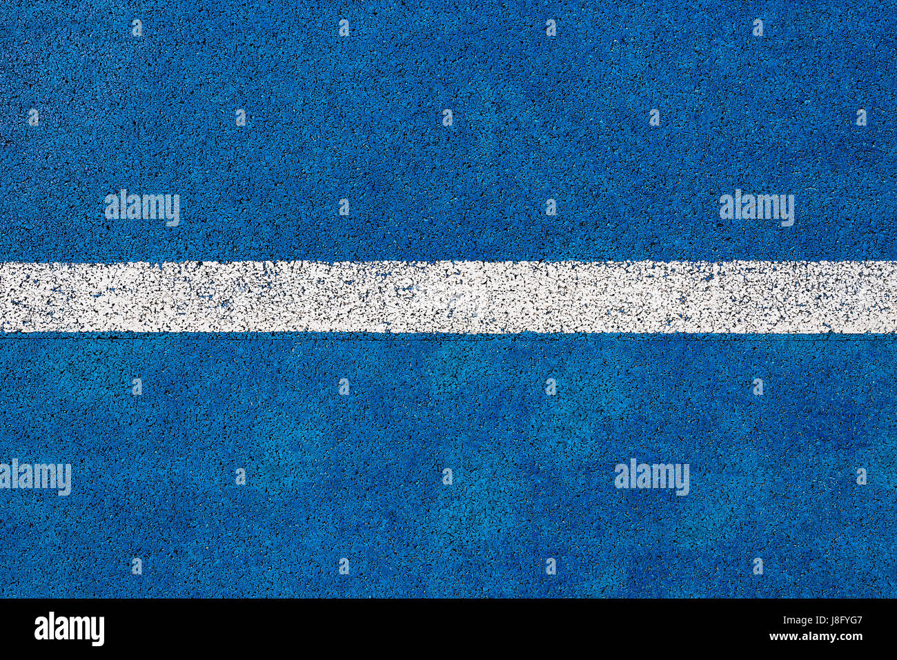 Running Track White Line Stock Photo - Alamy