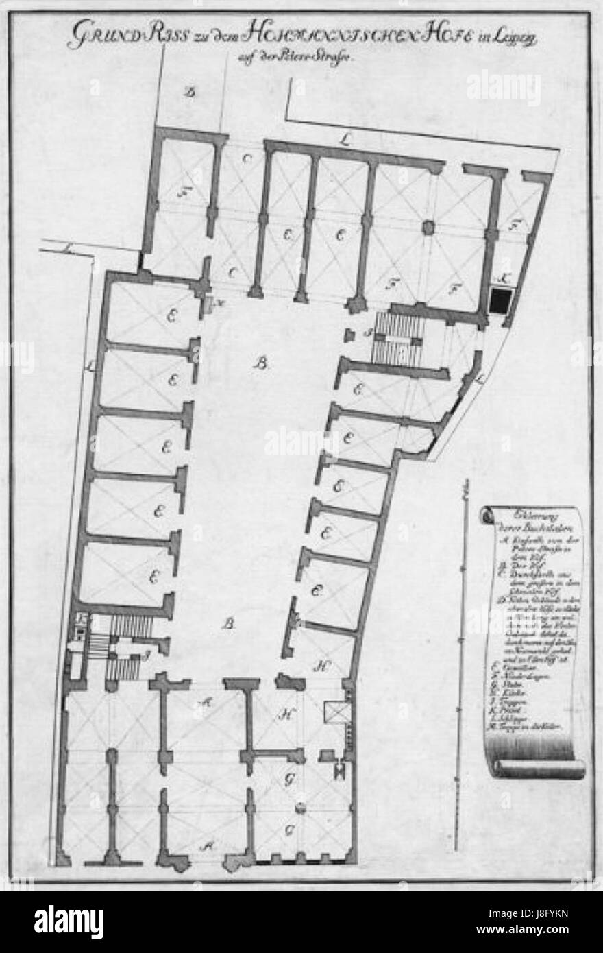 Provides floor plans Black and White Stock Photos & Images - Alamy