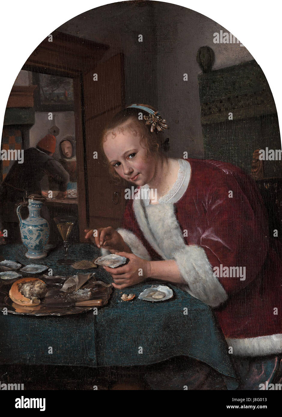 Jan Steen was a Dutch genre painter known for his lively and humorous ...