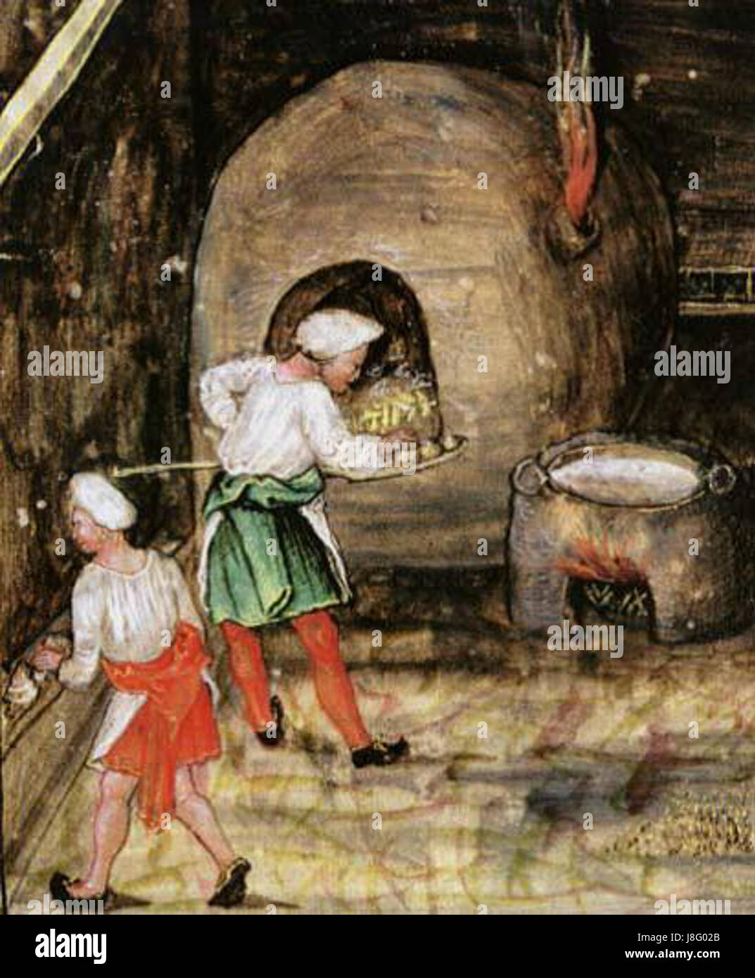 Medieval manuscript bread hi-res stock photography and images - Alamy