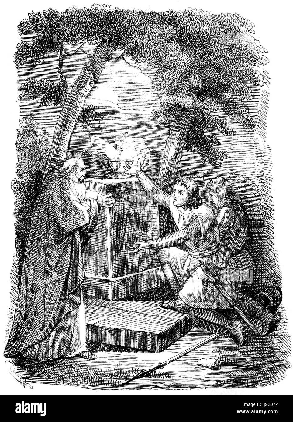 Guerino detto il Meschino p0152 Stock Photo - Alamy