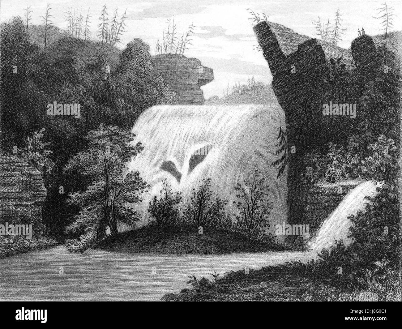 Map of ithaca hi-res stock photography and images - Alamy