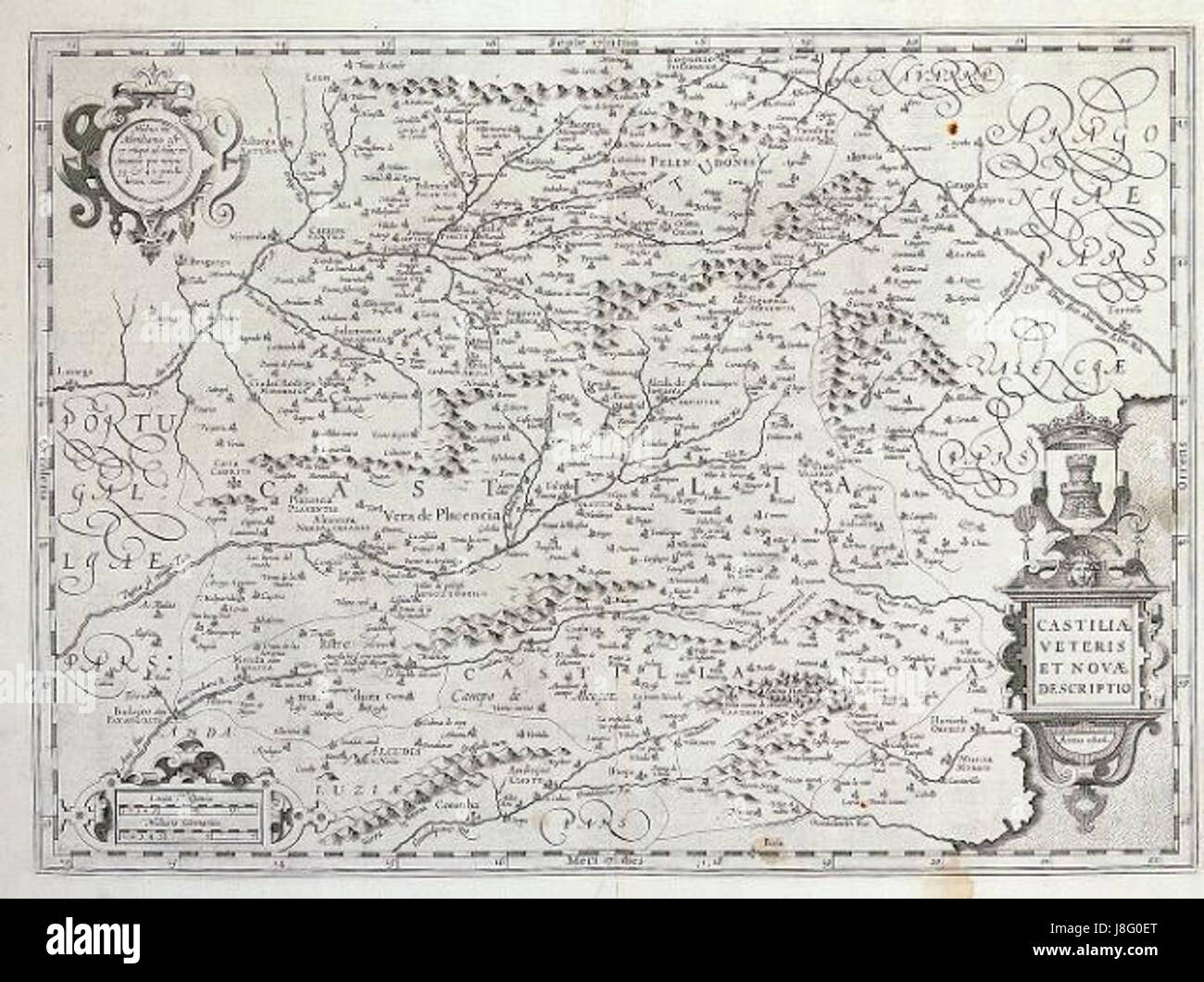 The 1606 map by Gerard Mercator is a famous historical document ...