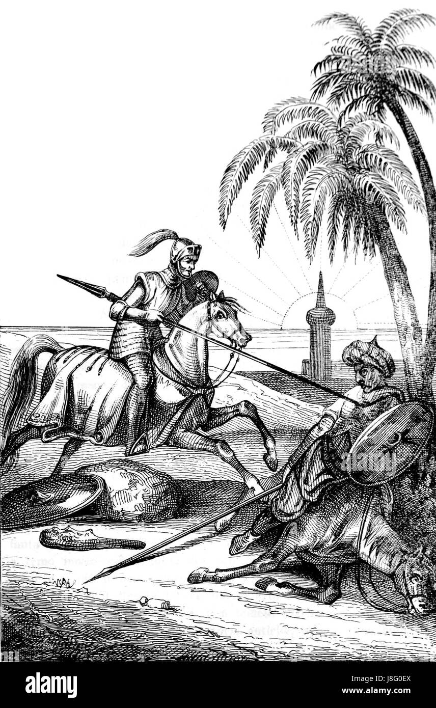 Guerino detto il Meschino p0283 Stock Photo - Alamy